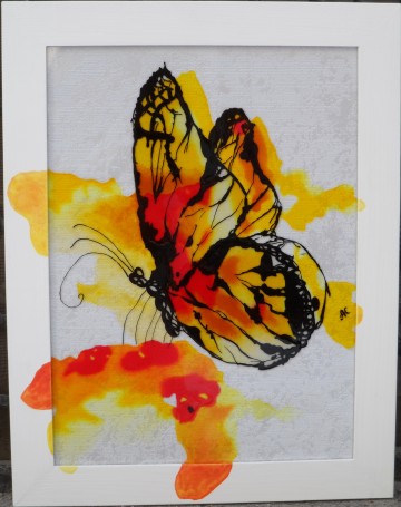 Купить картину Желтая бабочка - Art Compass Club