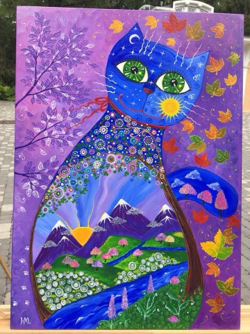 Купить картину Осенние сумерки в стране грез - Art Compass Club