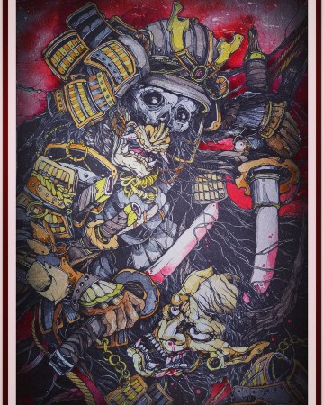 Купить картину Война в Японии - Art Compass Club